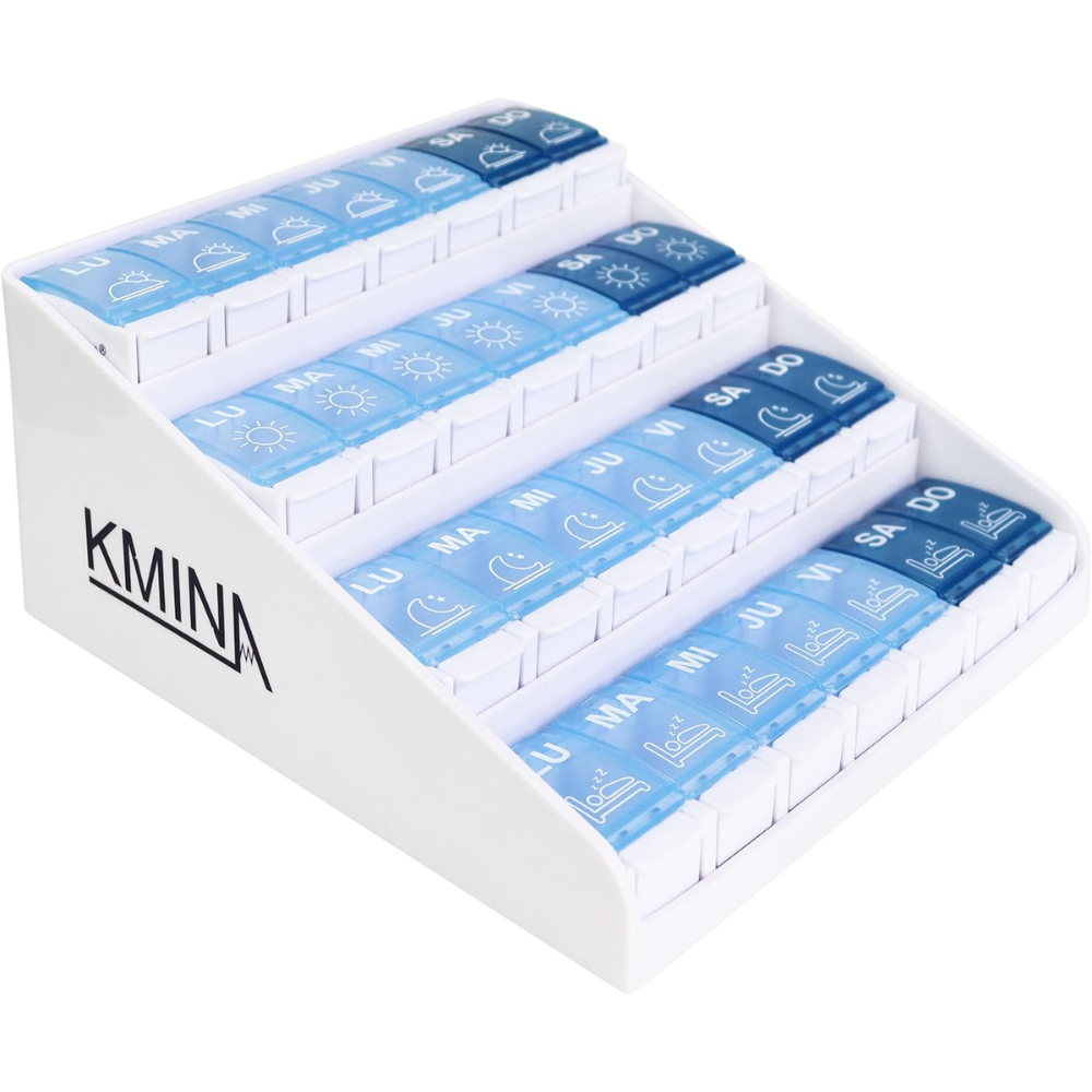 Pastillero Semanal 4 Tomas | KMINA — kmina.com