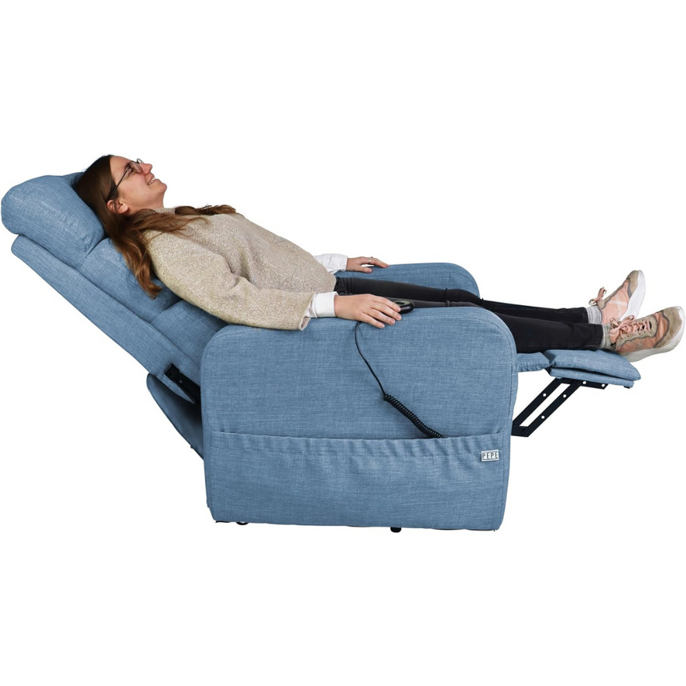 Sillón Relax Eléctrico Azul | PEPE — kmina.com
